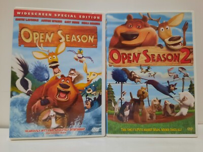 Open Season (DVD, 2006) And Open Season 2 Lot Of 2 43396156944| eBay