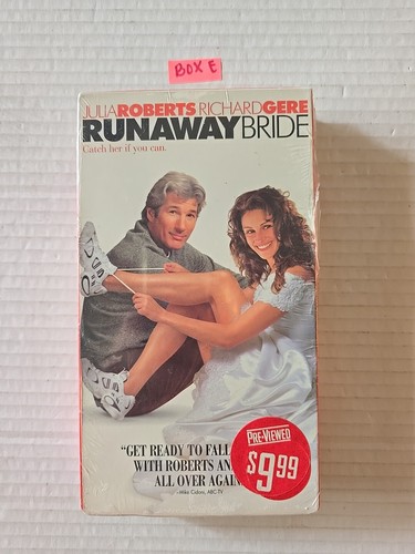 Runaway Bride (VHS, 2000) Blockbuster Sealed But Pre-viewed 97363238430 ...