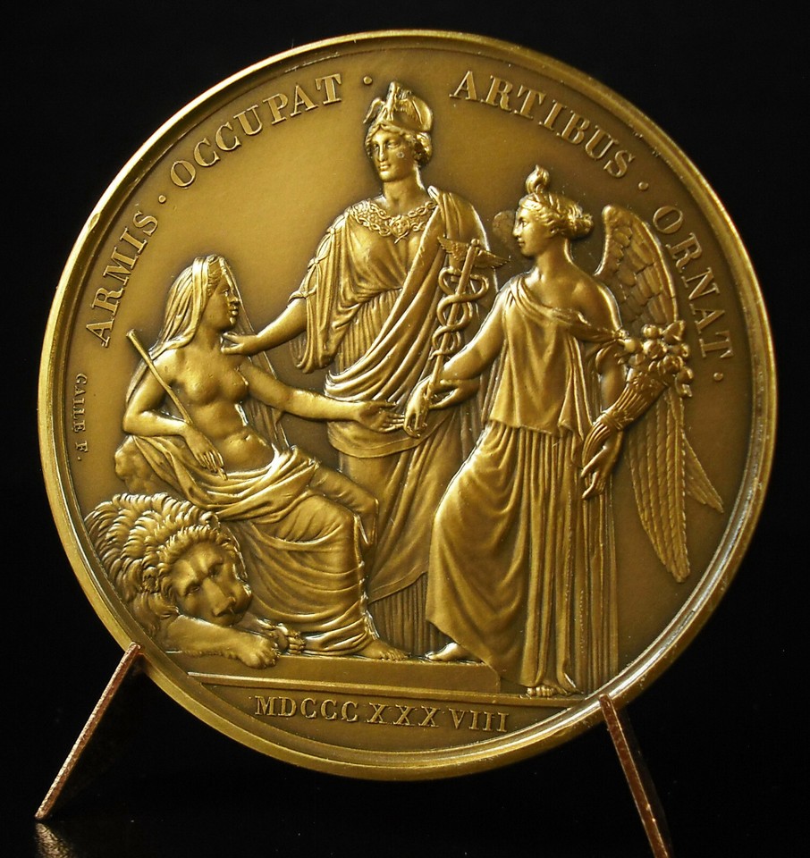 Médaille 1970 Louis-Philippe Ier occupation conquête Algérie Galle ...