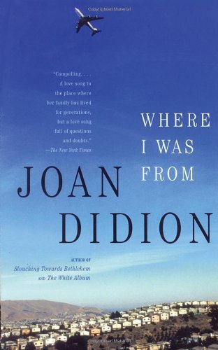 Where I Was From by Didion, Joan [Paperback] 9780679752868| eBay