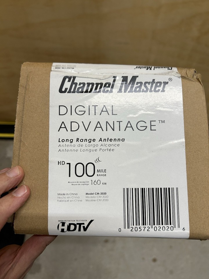 Channel Master CM-2020 Digital Advantage 100 Mile Long Range Antenna JD ...