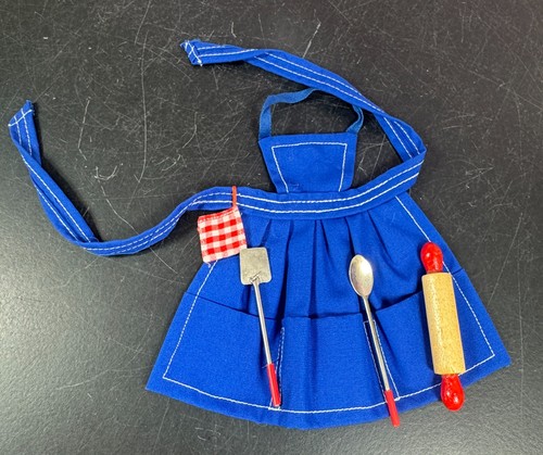 Fashion Pak Blue Apron & Utensils Vintage 1962 Barbie | eBay
