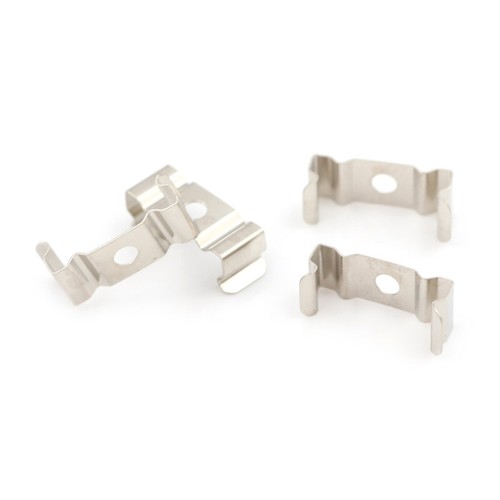 4Pcs T5 Fluorescent Tube Lamp Holder Bracket Clips Socket Silver JE Hj ...