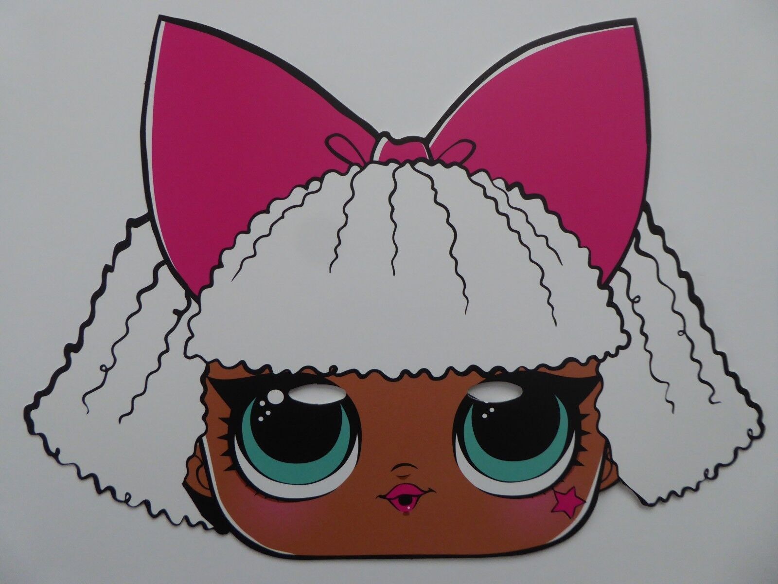 LOL Surprise 2D Character Face Masks - Great for Parties Fancy Dress ...