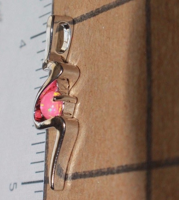 fire opal necklace pendant gems silver jewelry modern elegant abstract ...