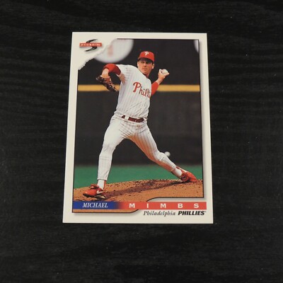 1996 Michael Mimbs Score Card Philadelphia Phillies #418 | eBay