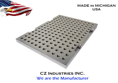 6" x 8" x 1/2" MIC 6 Aluminum Fixture / Sacrificial Plate, Mini Pallet ...