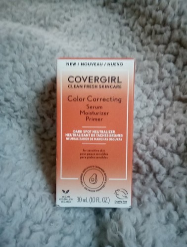 Covergirl Color Correcting Serum Moisturizer Primer/Deep Skin Tones 1 ...