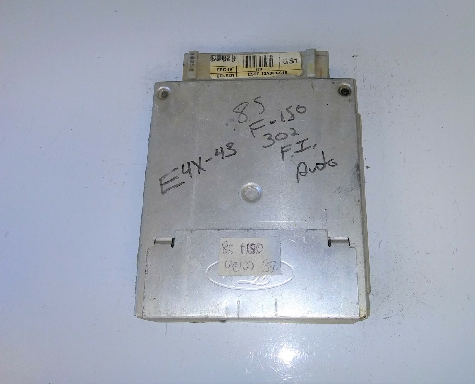 1985 Ford F150 F-150 ecm ecu computer E5TF-12A650-S1B | eBay