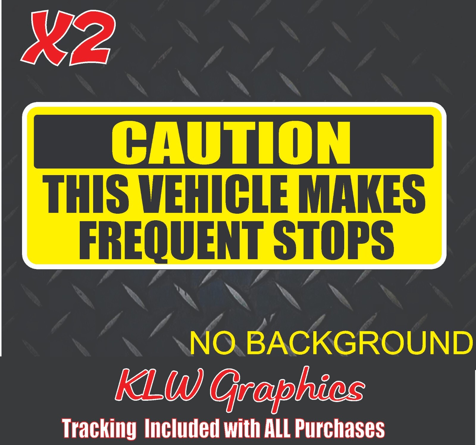 U.S. Mail Frequent Stops Car Window Decal Sticker Rural Carrier Truck ...