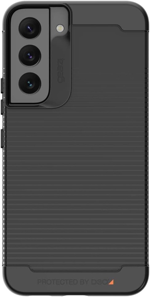 GEAR4 Samsung Galaxy S22+ Havana D3O Drop Protection Case Cover BLACK ...