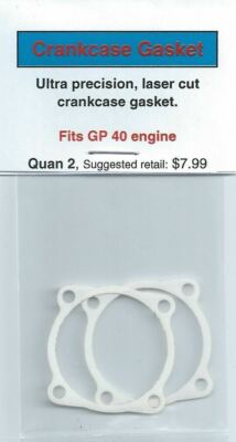 GP 40 Crankcase Gasket 2 Pack NIP | eBay