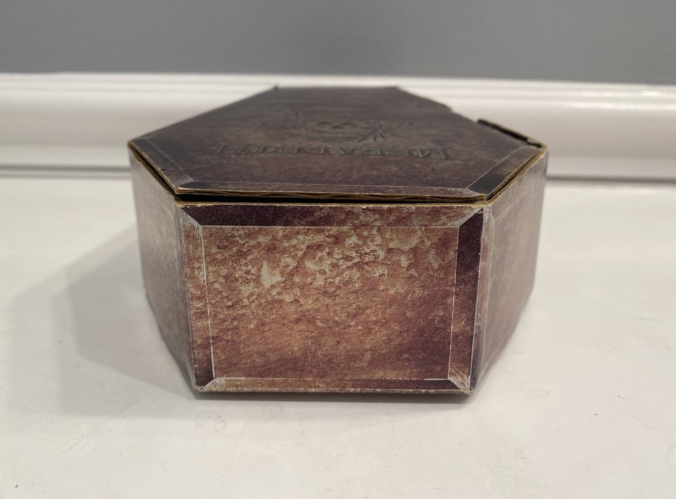 Megadeth 1990 Rust In Peace RARE CD Coffin Box Set Capitol Records ...