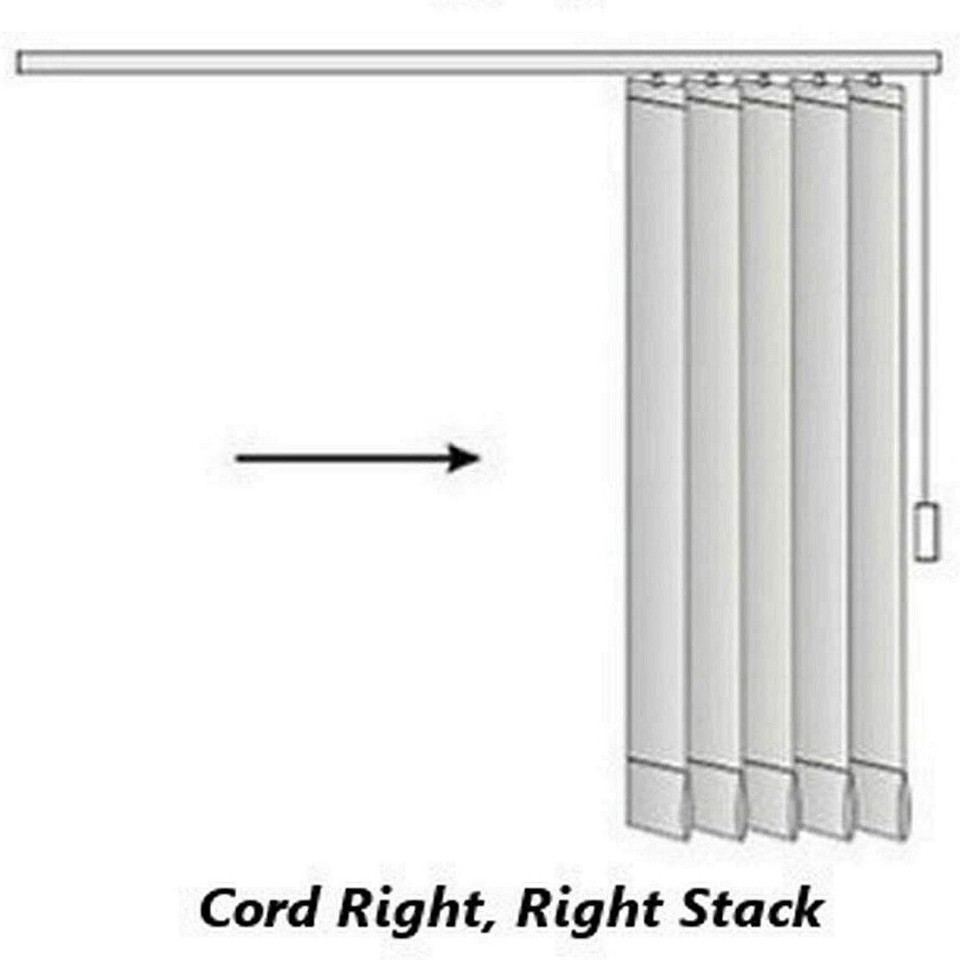 Made to measure : Vertical Blinds Head Rail Track for 3.5" (89mm) Wide ...