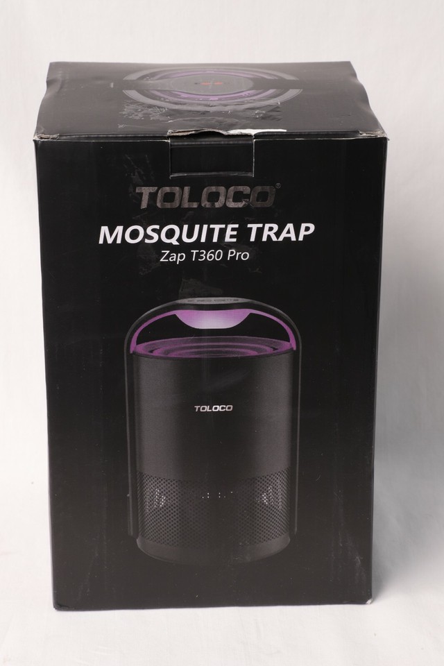 Toloco Mosquite Trap-Zap T360 Pro Electric Mosquito Trap for Bugs New ...