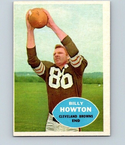 1960 TOPPS FOOTBALL #27 BILLY HOWTON NRMT KA | eBay