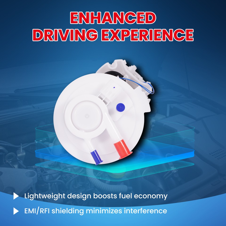 E7280M Fuel Pump for 14-16 Jeep Cherokee FWD 13-16 Dodge Dart Chrysler ...
