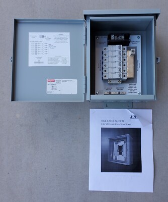 SMA Solar SMA, Combiner Box, 6 Circuits, 90A, 600VDC, 6-3R, SBCB 6-90 ...