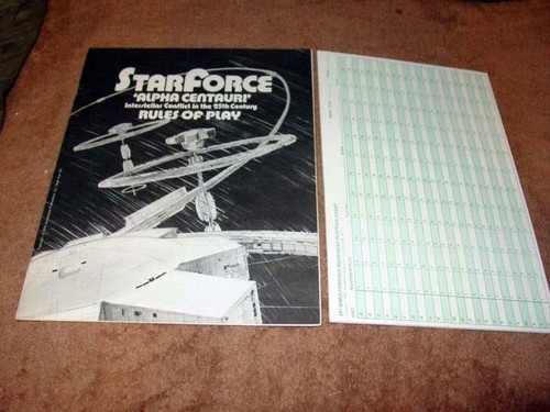 SPI 1974 - STARFORCE - ALPHA CENTAURI - 25th Century Interstellar ...