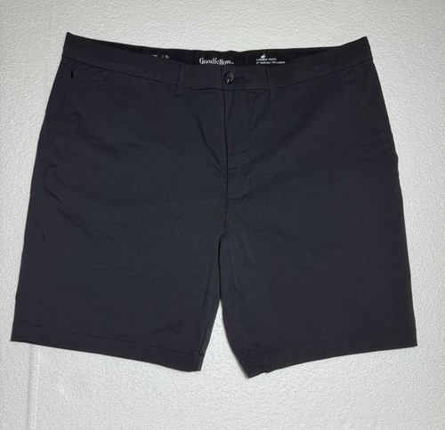 Goodfellow & Co Men Black Linden Tech Short, Wrinkle Resist/Stretch ...
