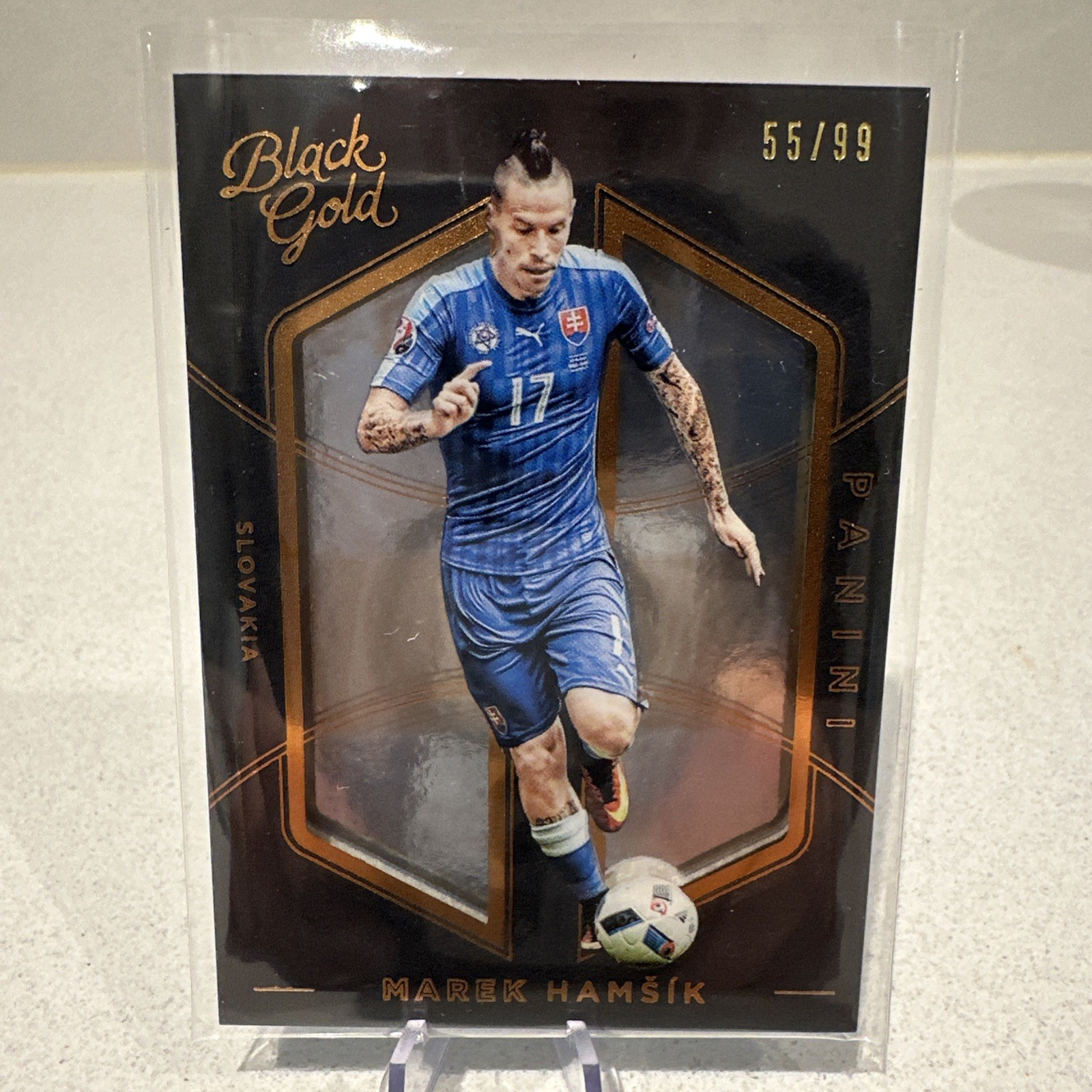 2016-17 Panini Black Gold - Marek Hamsik #138 Bronze /99 for sale ...