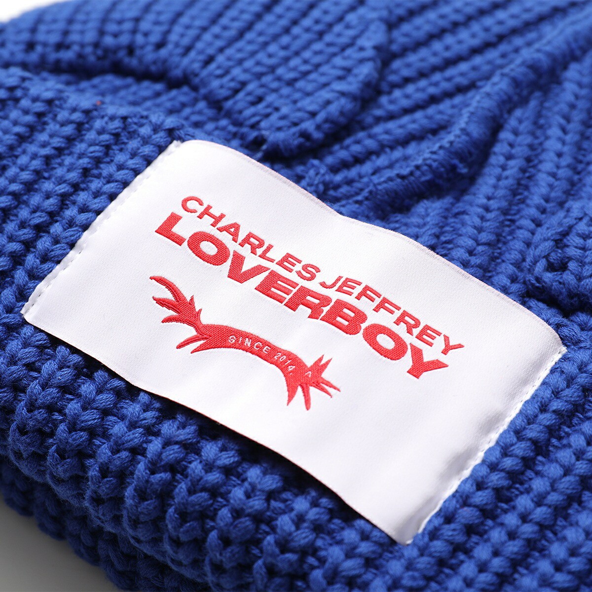 CHARLES JEFFREY LOVERBOY knit hat CHUNKY EARS BEANIE Men's cat ear hat ...