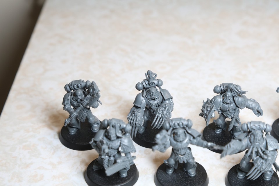 Warhammer 40k - Space Marines / Space Wolves - First Born Marines ...