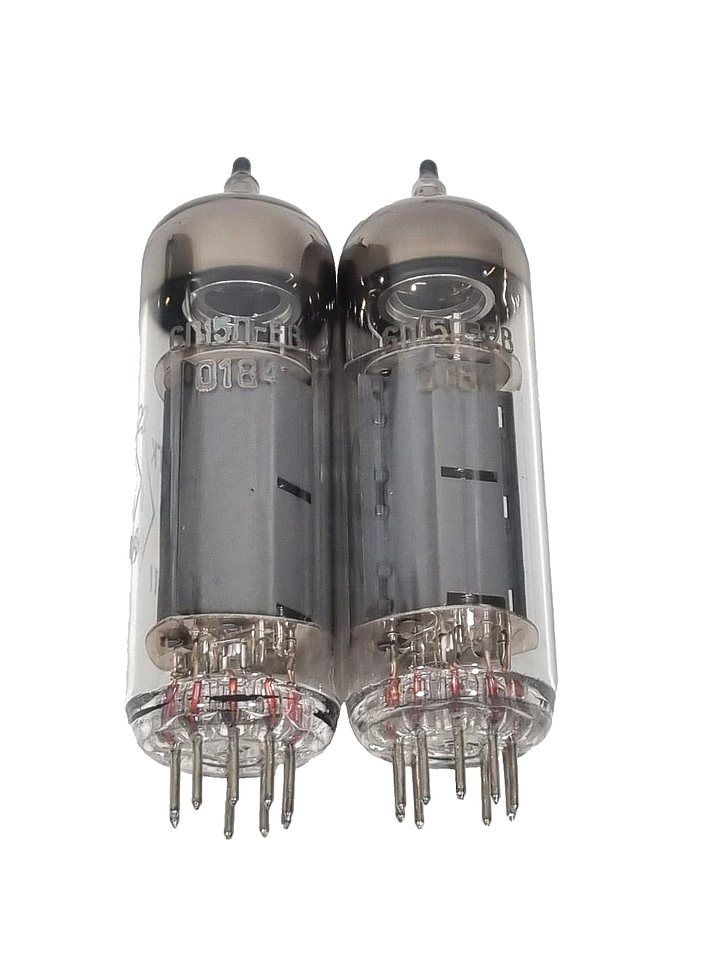 MATCHED PAIR 6P15P-EV /EL83/ SV83/ TUBES LONG LIVE/ GOLD GRID/ OTK ...