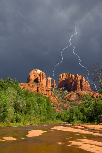 Sedona Arizona Famous Picture Rock Lightning Art Photo Up to 20 x 30 ...