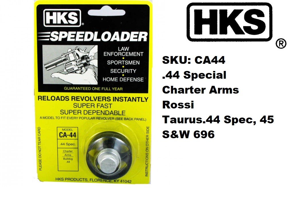 HKS .44 Special 5 Round Revolver Speedloader Model-CA-44 FREE SHIPPING ...
