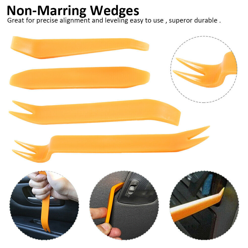 650Pcs Car Retainer Auto Fasteners Push Trim Plastic Clips Pin Rivet ...