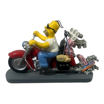 Misadventures of Homer Simpson "Rebel Without A Donut" Sculpture ...