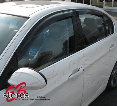 Vent Shade Window Visors Rain Guard Out-Channel 2.0mm Mazda 2 Mazda2 11 ...