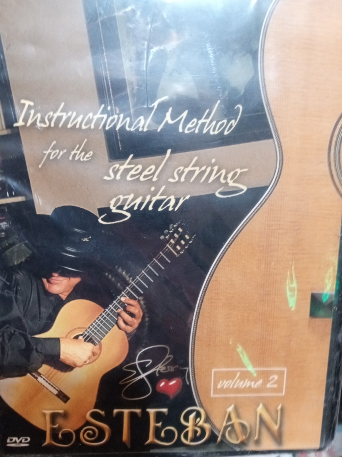 Esteban Instruction Method for The Steel String Guitar Vol 1 & 2 DVDs ...