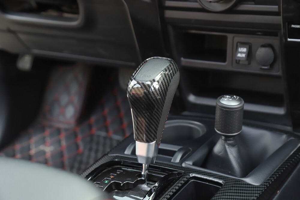Carbon Fiber Gear Shift Shifter Knob Cover Trim For 4runner TRD 2010 ...
