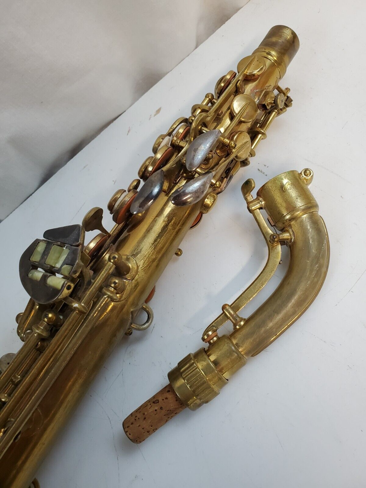 CONN 26M ALTO SAXOPHONE "NAKED LADY" WITH SILVER KEY TOUCH AREAS FOR ...