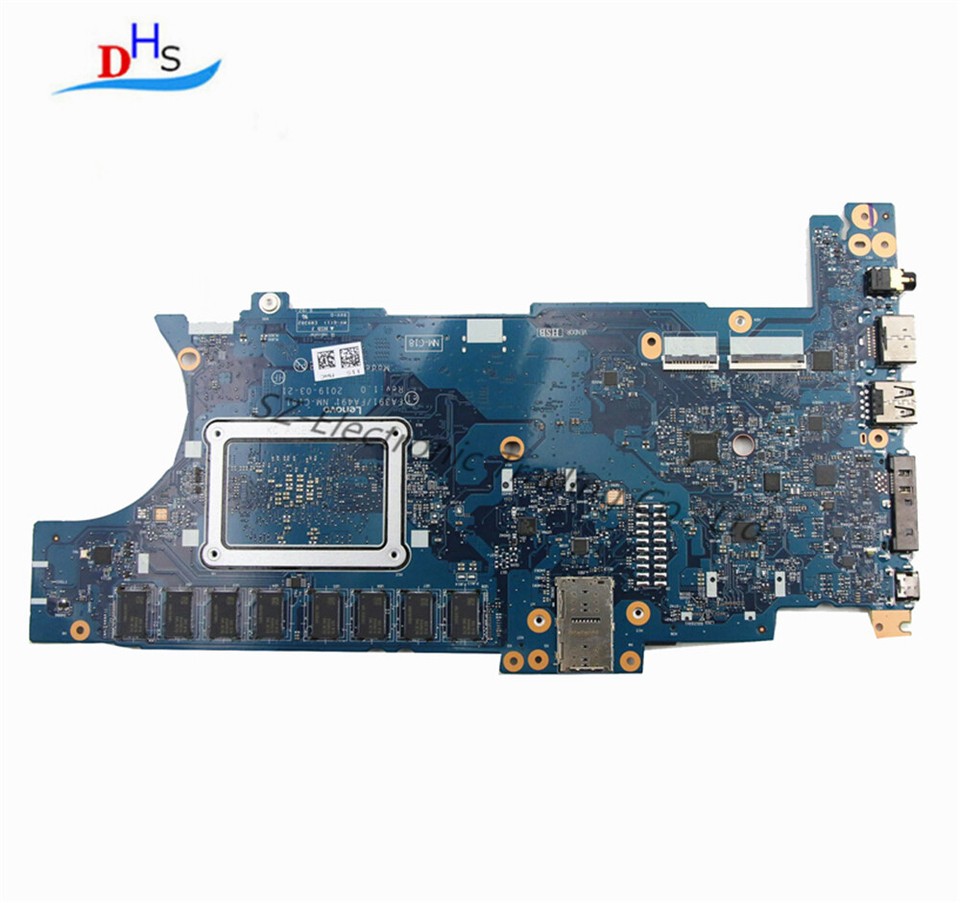 02DM188 For Lenovo ThinkPad X395 T495S Laptop Motherboard R3-3300U 8G ...