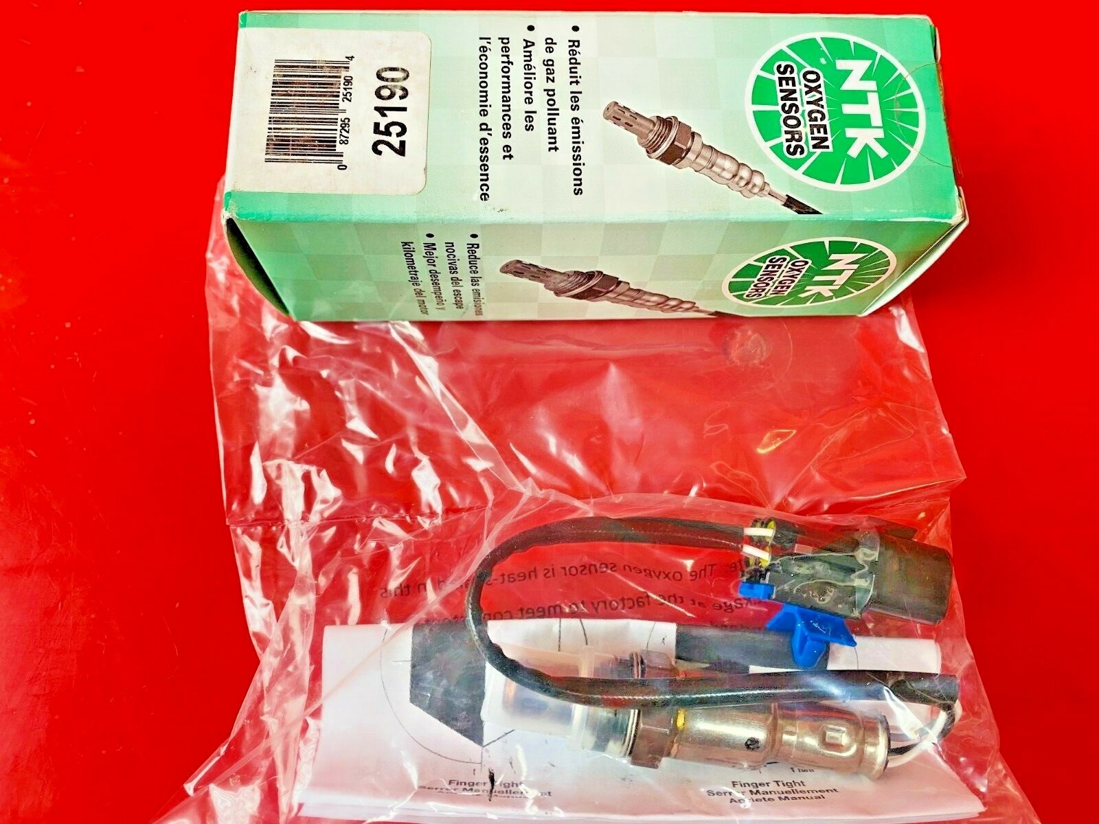 NTK NGK 25190 Oxygen Sensor FOR CHEVROLET Aveo Aveo5 PONTIAC Wave Wave5 ...