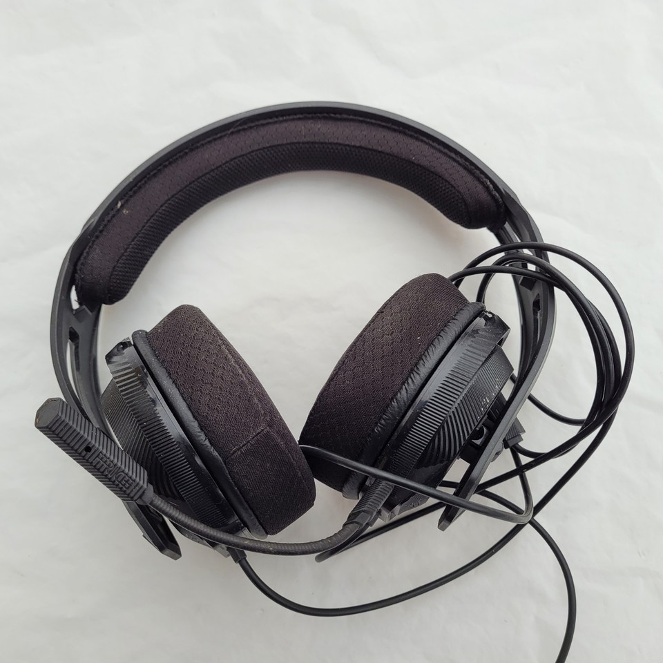 RIG 400 Headphones Pro Gaming Headset and Mic Stereo Surround for PS4 ...