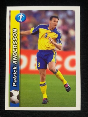 2002 Navarrete Korea Japan World Cup FIFA Ax Sticker #357 PATRICK ANDERSSON | eBay