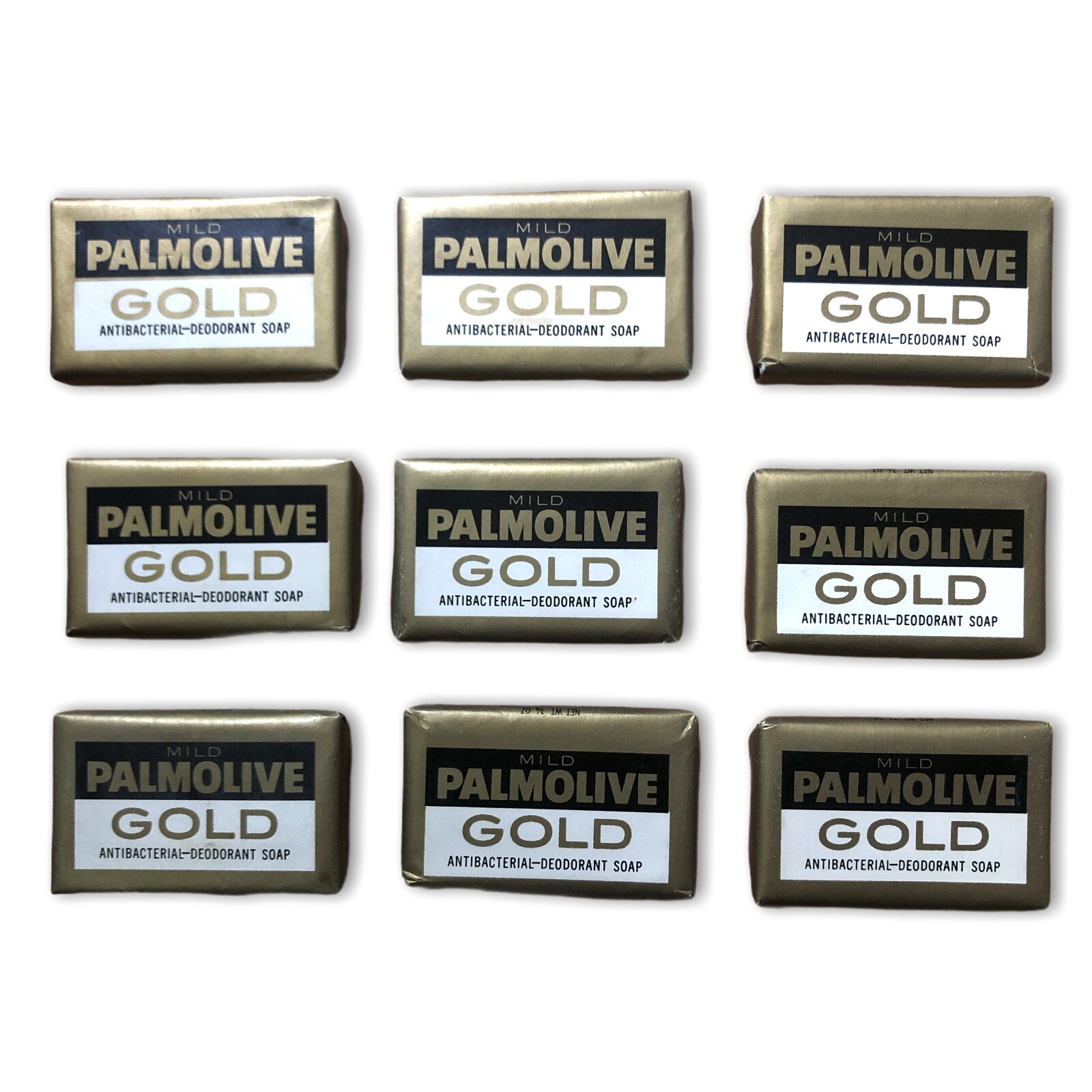 Lot of 9 Vintage Mild Palmolive Gold Travel Deodorant Bath Beauty Soap ...