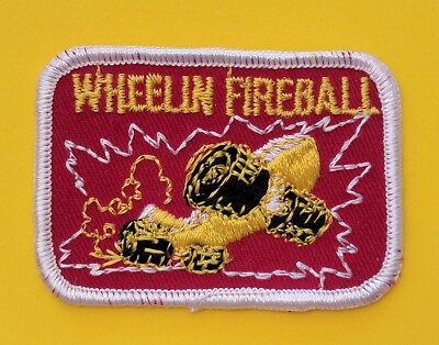 VINTAGE WHEELIN FIREBALL RACING PATCH WHEELIE PATCH | eBay