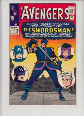 AVENGERS #19 FINE MARVEL COMICS 1965 | eBay