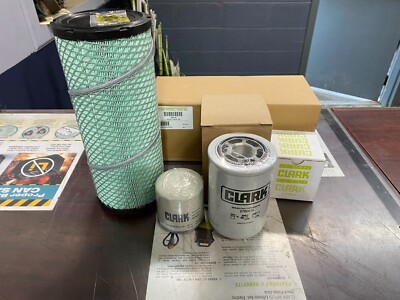 CLARK Forklift C-Series C25, C30, C35 PM Filter Kit LPG & Gas Hyundai ...