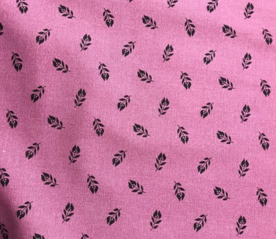 French Connections Leaves Light Eggplant - Clothworks Cotton Fabric | eBay