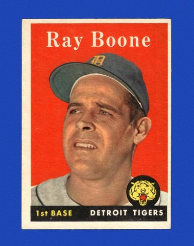 1958 Topps Set-Break #185 Ray Boone EX-EXMINT *GMCARDS* | eBay