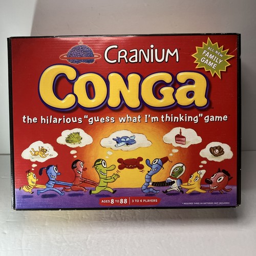 Cranium Conga Family Game Tested Excellent Condition Complete Except ...