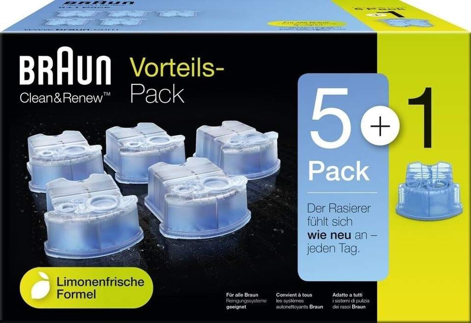 Braun Clean and Renew ORIGINAL Refill Replacement Cartridges for ...