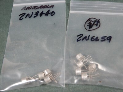 Motorola 2N3440 Qty 4 & "S" Logo 2N6559 (5) NOS | eBay