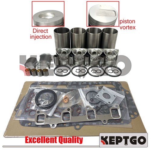 K4N Overhaul Rebuild Kit Fit Mitsubishi Engine Cat 305CR Kobelco SK045 ...